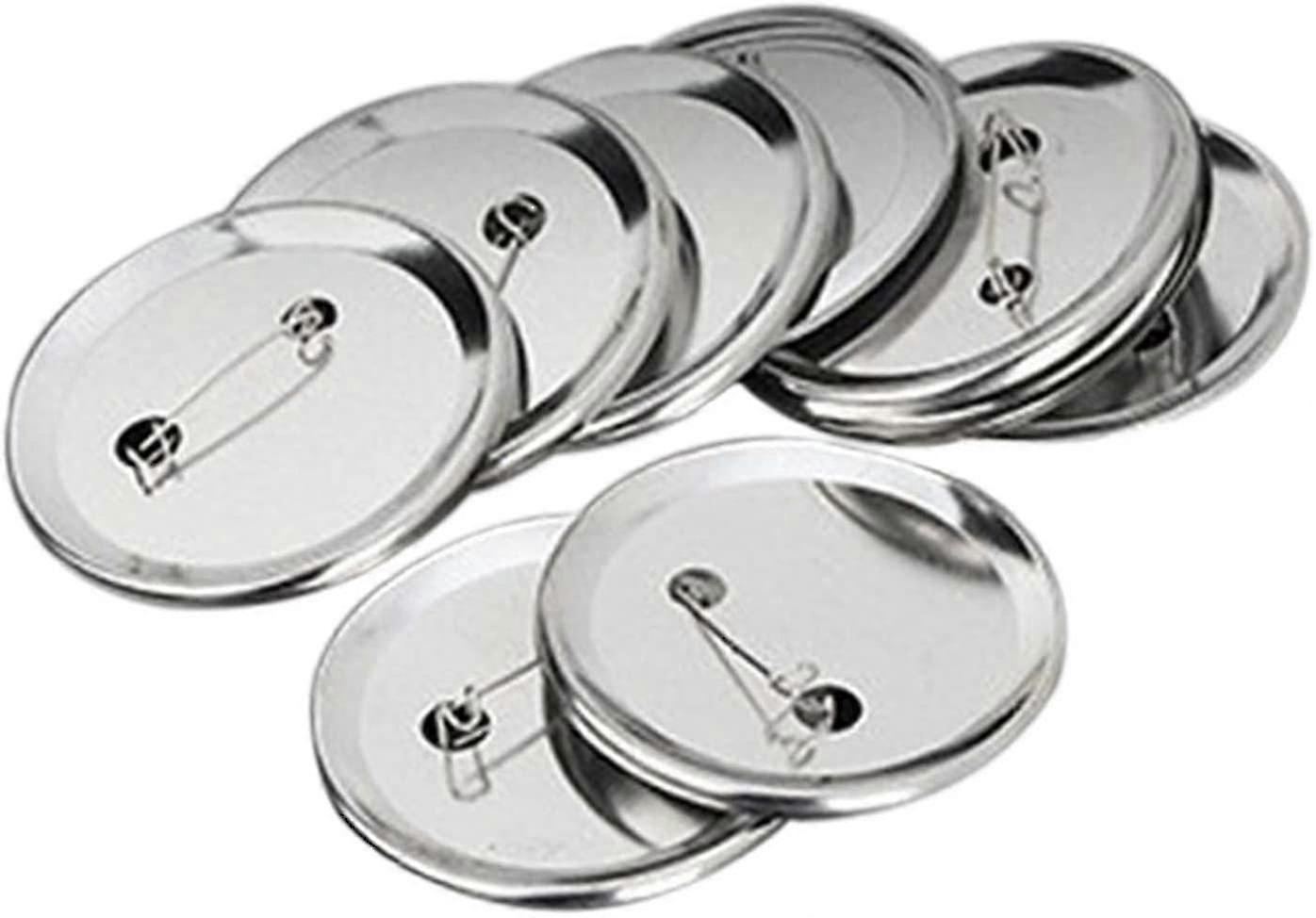 300pcs Inch/ 32mm Top/bottom Pin Blank Badge & Button Parts For Badge ...