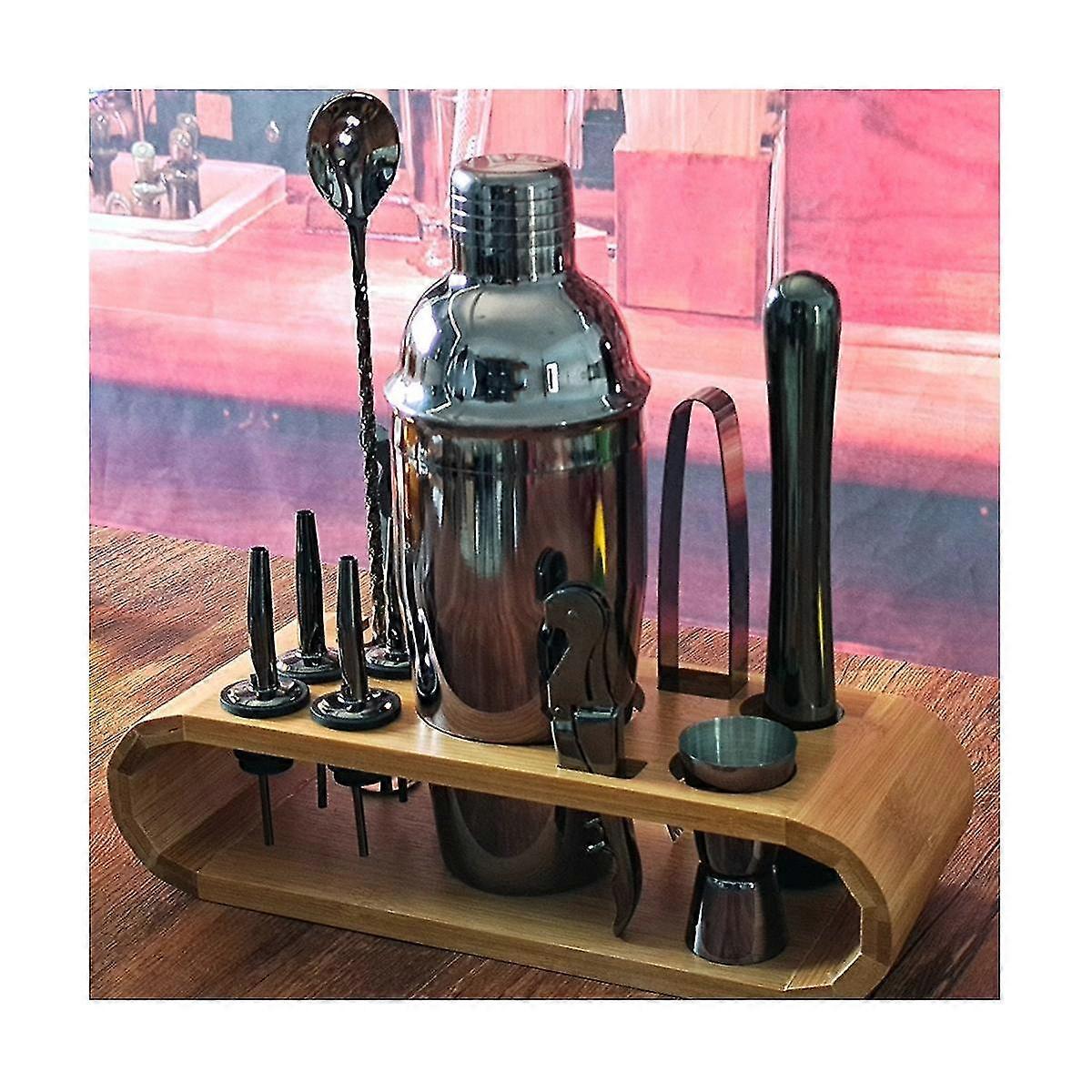 Cocktail Bar Set Mixology Bartender Kit: 12-piece Bar Tool Set With ...