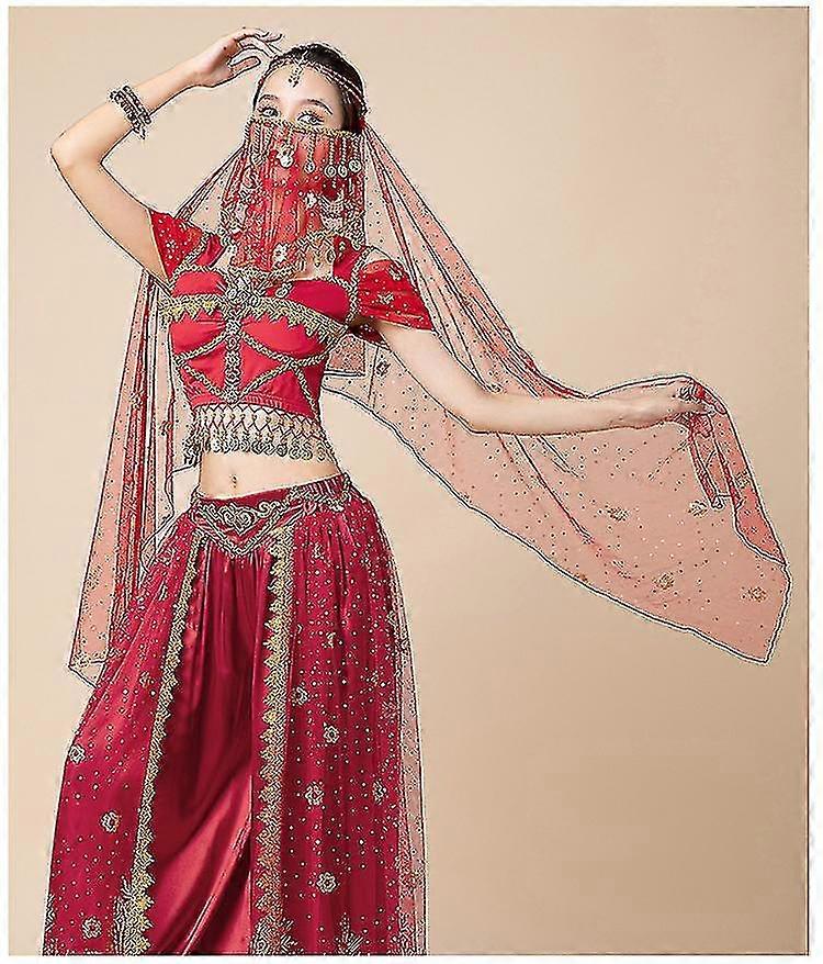 Princess Jasmine Cosplay For Women Indian Belly Dance Arabian Princess ...
