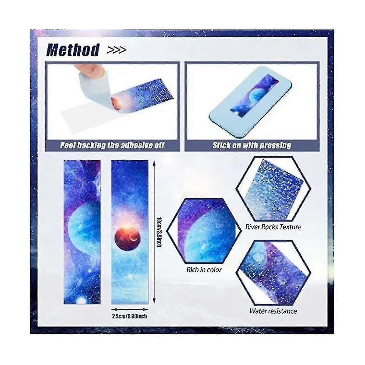 36pcs Calm Stickers Strips Compatible With Anxiety Sensory Stickers ...