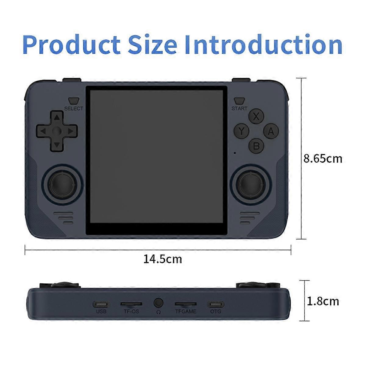 RGB30 Retro Game Console 16G+64G 4.0 Inch 720X720 -Core CPU 5Ghz WiFi ...