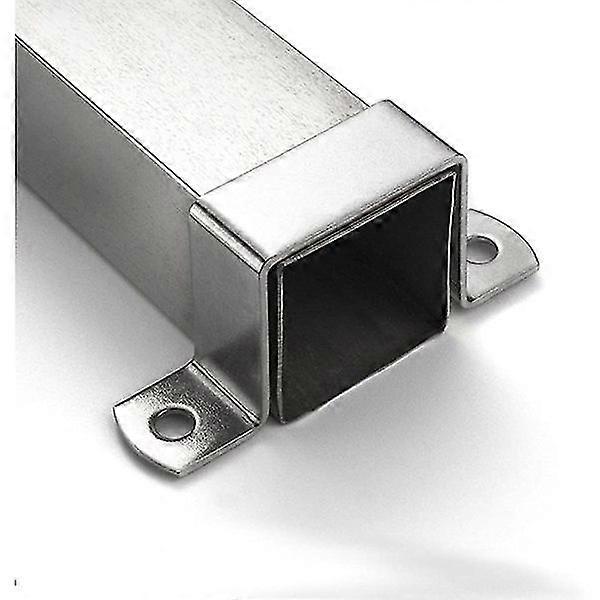10 pcs 30*30mm Square oblong tube clamp, Stainless steel square tube ...