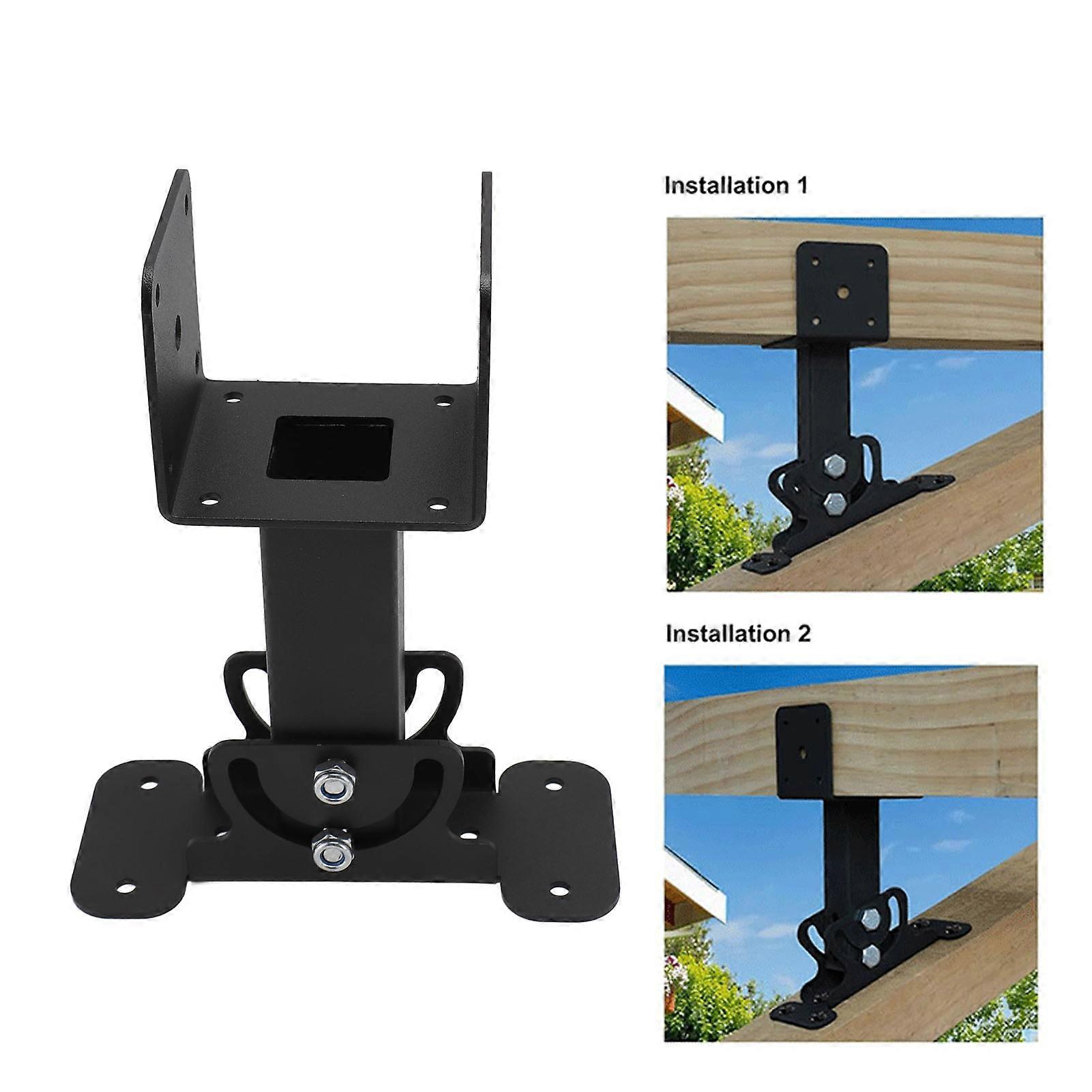 Heavy Duty Roof Riser Brackets Carbon Steel Adjustable Angle and ...