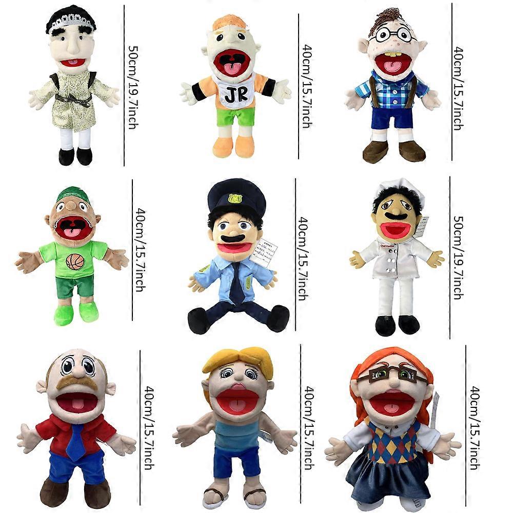 Jefffrry Comfy Plush Toy, Hand Puppet for Play House,Mischievous Funny ...
