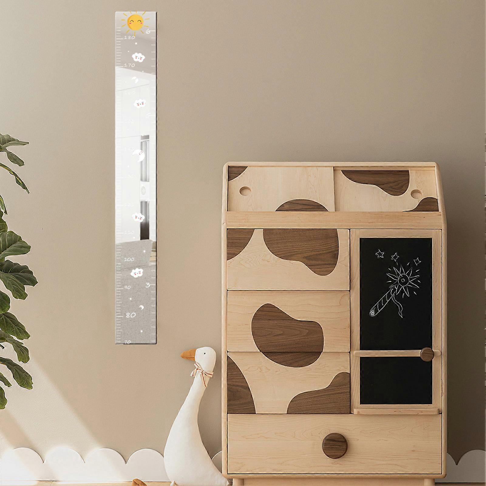 Growth Chart Mirror, Growth Chart Mirror for Wall, Mirror Growth Chart ...