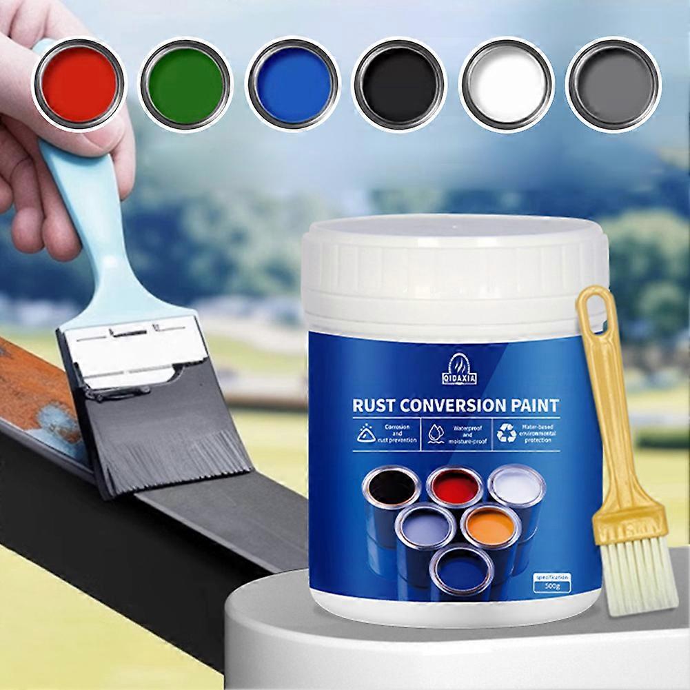 300/500g Water-Based Rust Converter Paint, No Sanding Primer for Metal ...