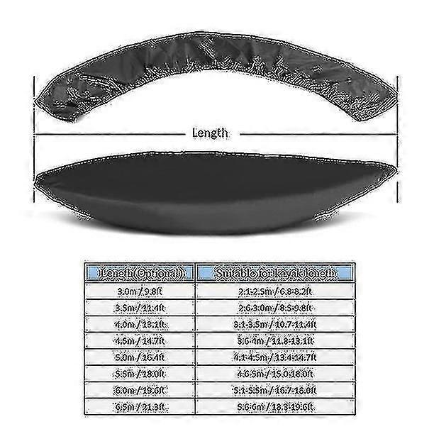 Kayak Cover Canoe Storage Dust Cover Waterproof & Uv Protection Cover ...