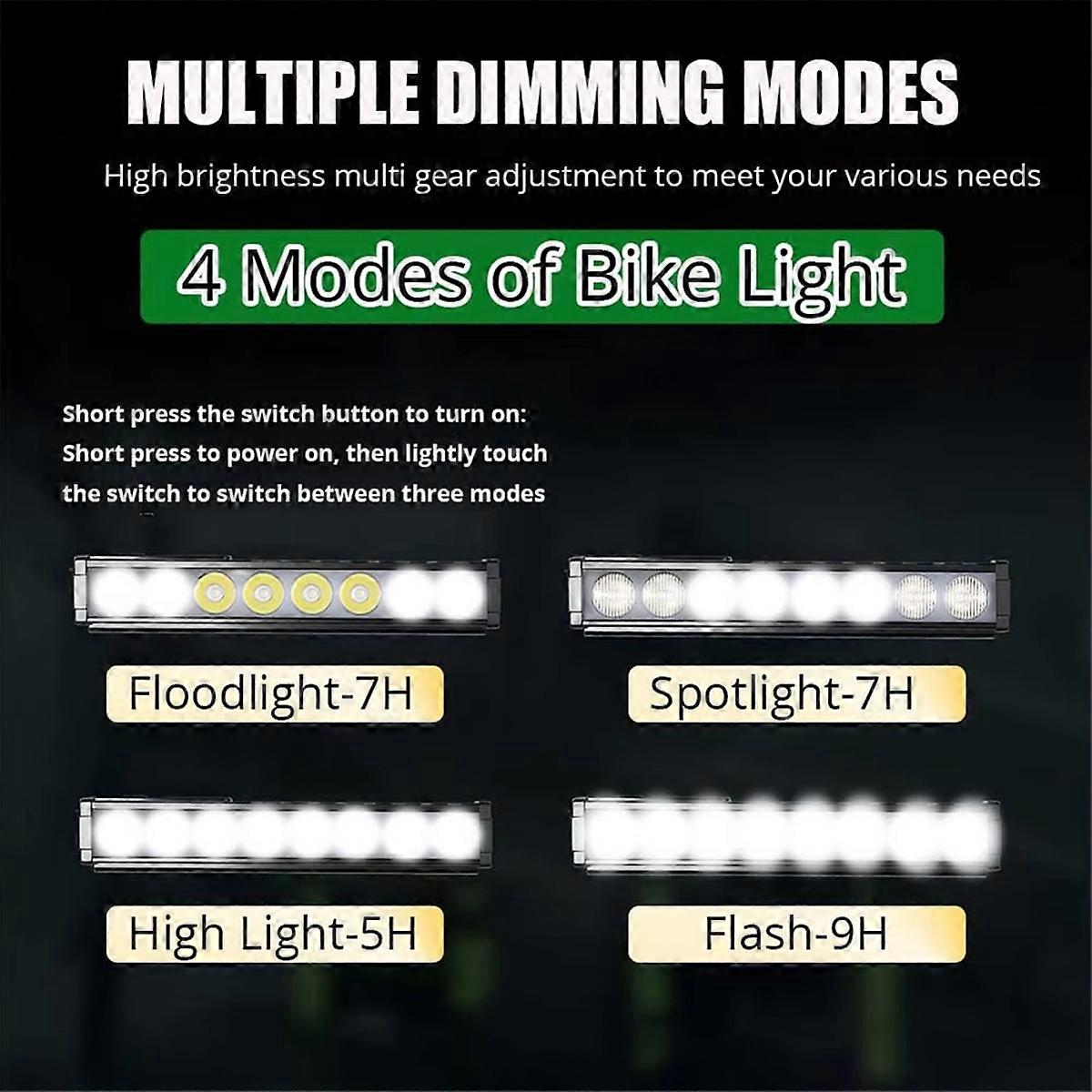 Ultra-Bright Bicycle Light 15000 Lumen Front Bike Light | Fruugo SE