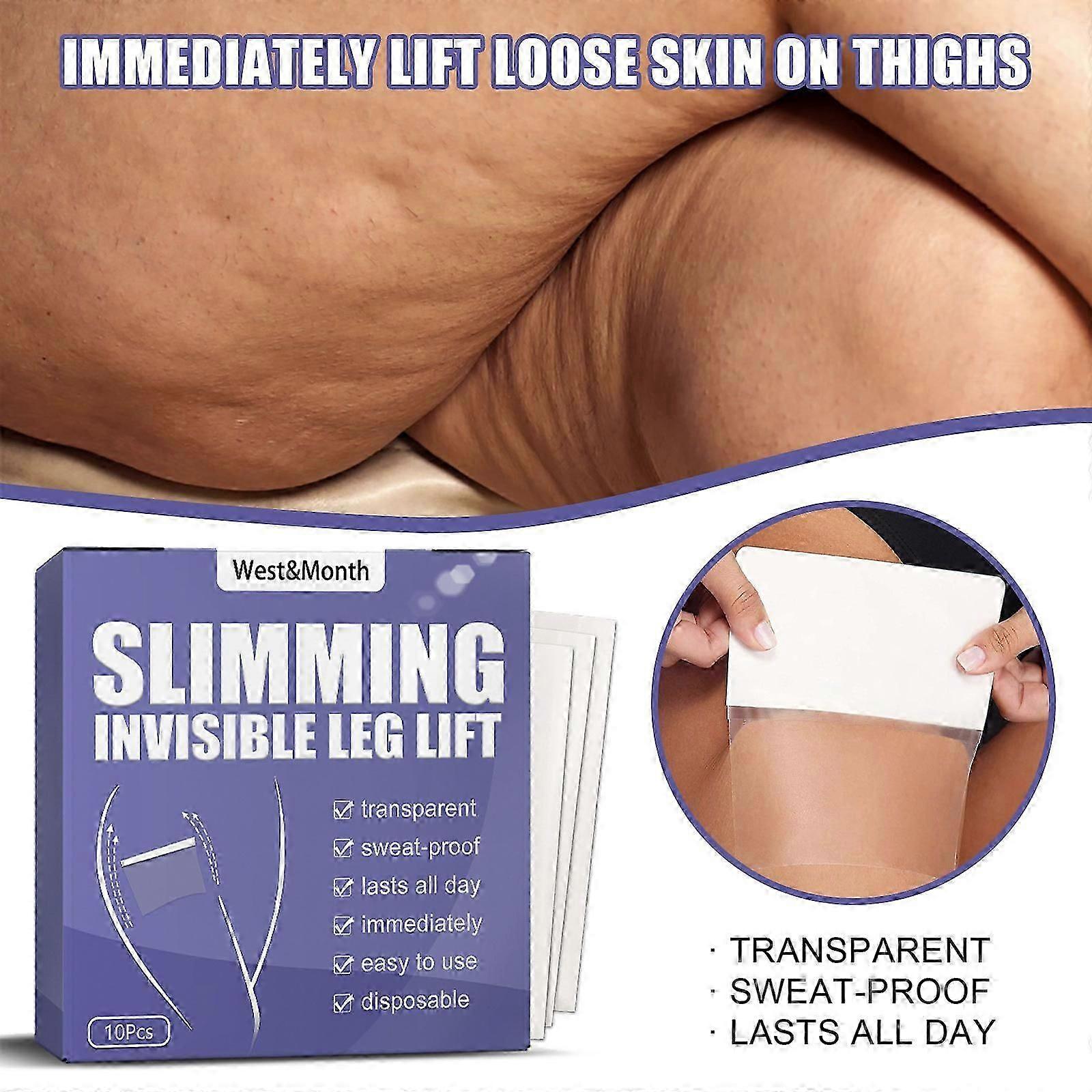20 PCS Thigh Lift Tape - Invisible Leg Lifting Sticker, Immediately ...