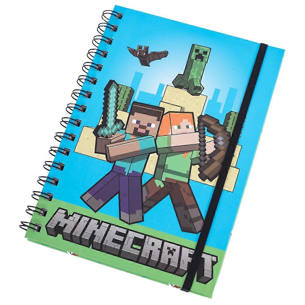 Minecraft Logo Notebook | Fruugo AU