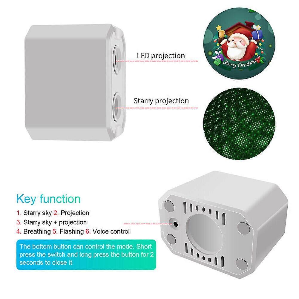 Home theater system Halloween holographic projector window car roof ...