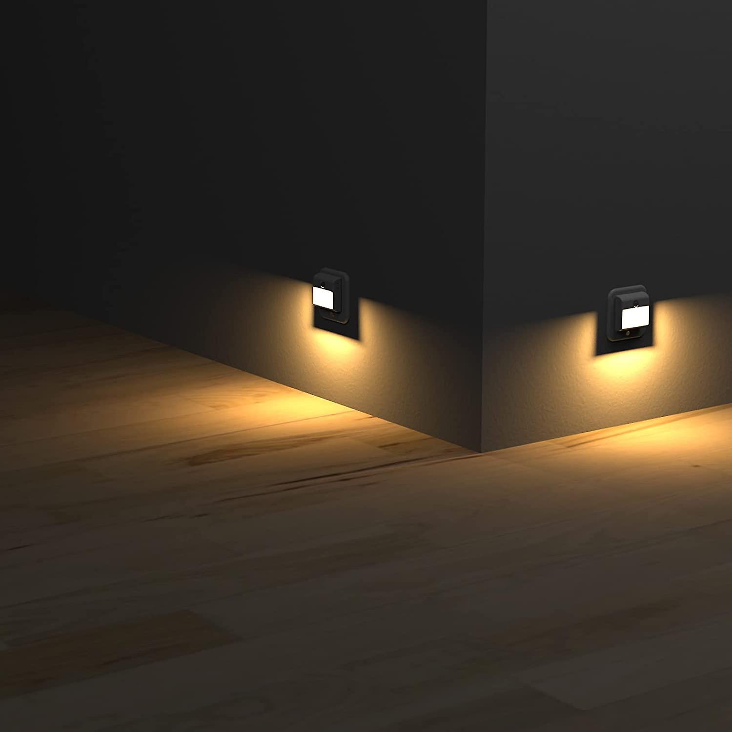 Motion Sensor Night Light Electrical Outlet - [2 Pack] Motion Sensor ...