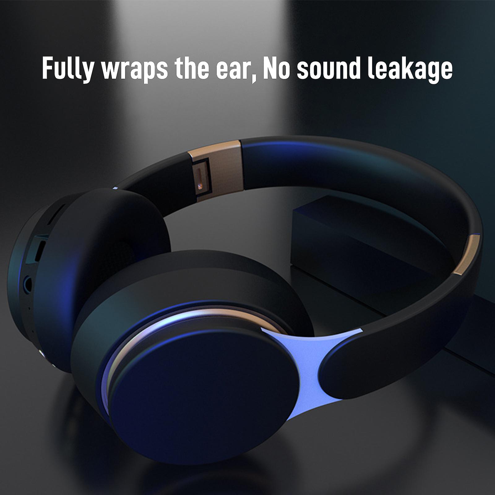 Wireless Bluetooth Headset Headphone With Charging Cable Fold Up And ...