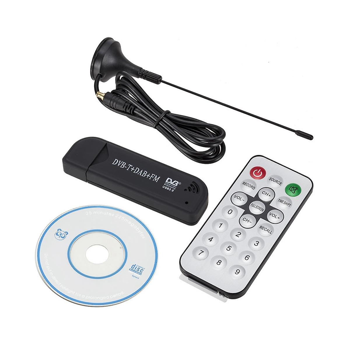 High Quality Usb2.0 Digital Dvb-t Sdr+dab+fm Tv Tuner Receiver Sdr Tv ...