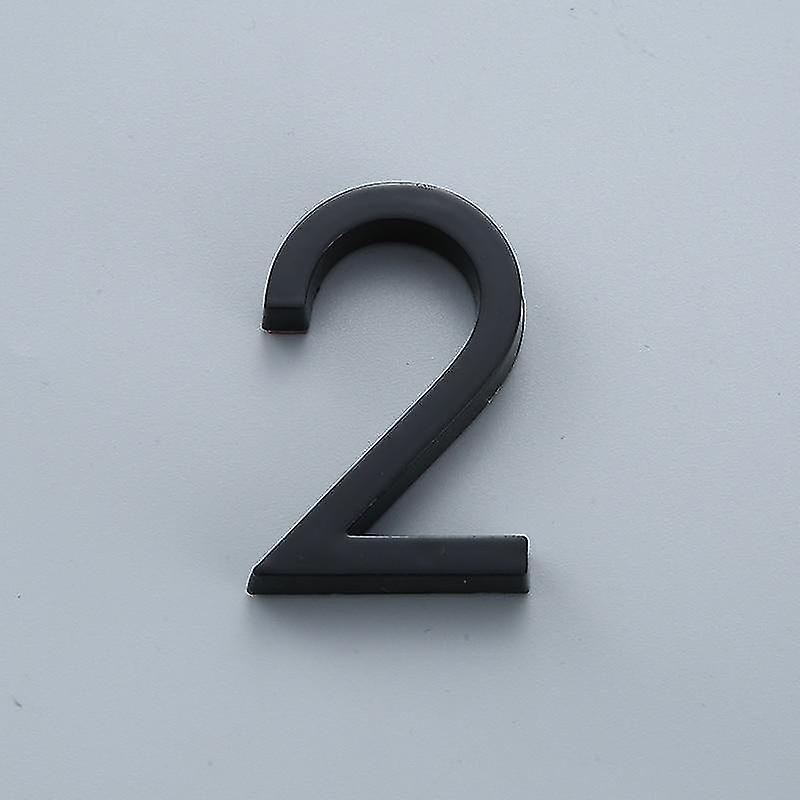 50Mm Number 2 House Address Sign Door Numbers | Fruugo UK
