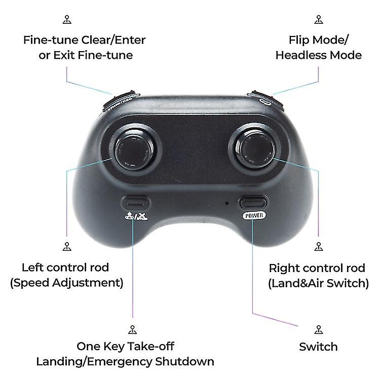 Jjr/c H103 Mini Four-axis Remote Control Land And Air Dual Mode ...