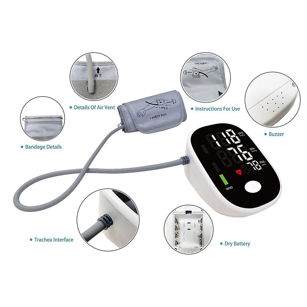 Electronic sphygmomanometer upper arm type automatic tonometer measure ...