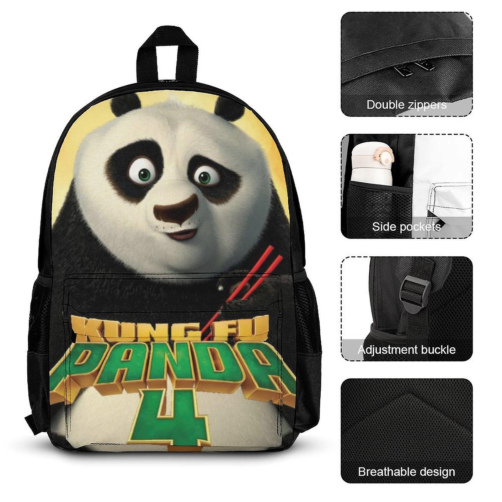 Kung Fu Panda 3Pcs Backpacks Sets with Lunch Bag And Pencil Case ...