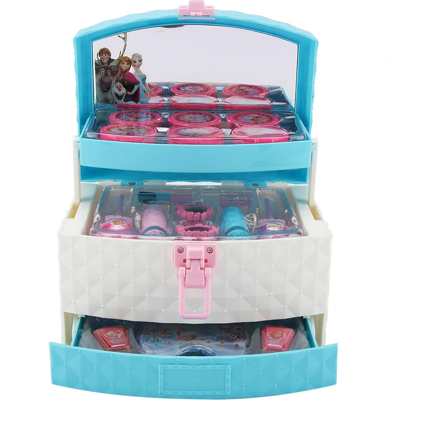 Disney Princess Cosmetics Play Set for Girls Kids Makeup kit with Mini ...