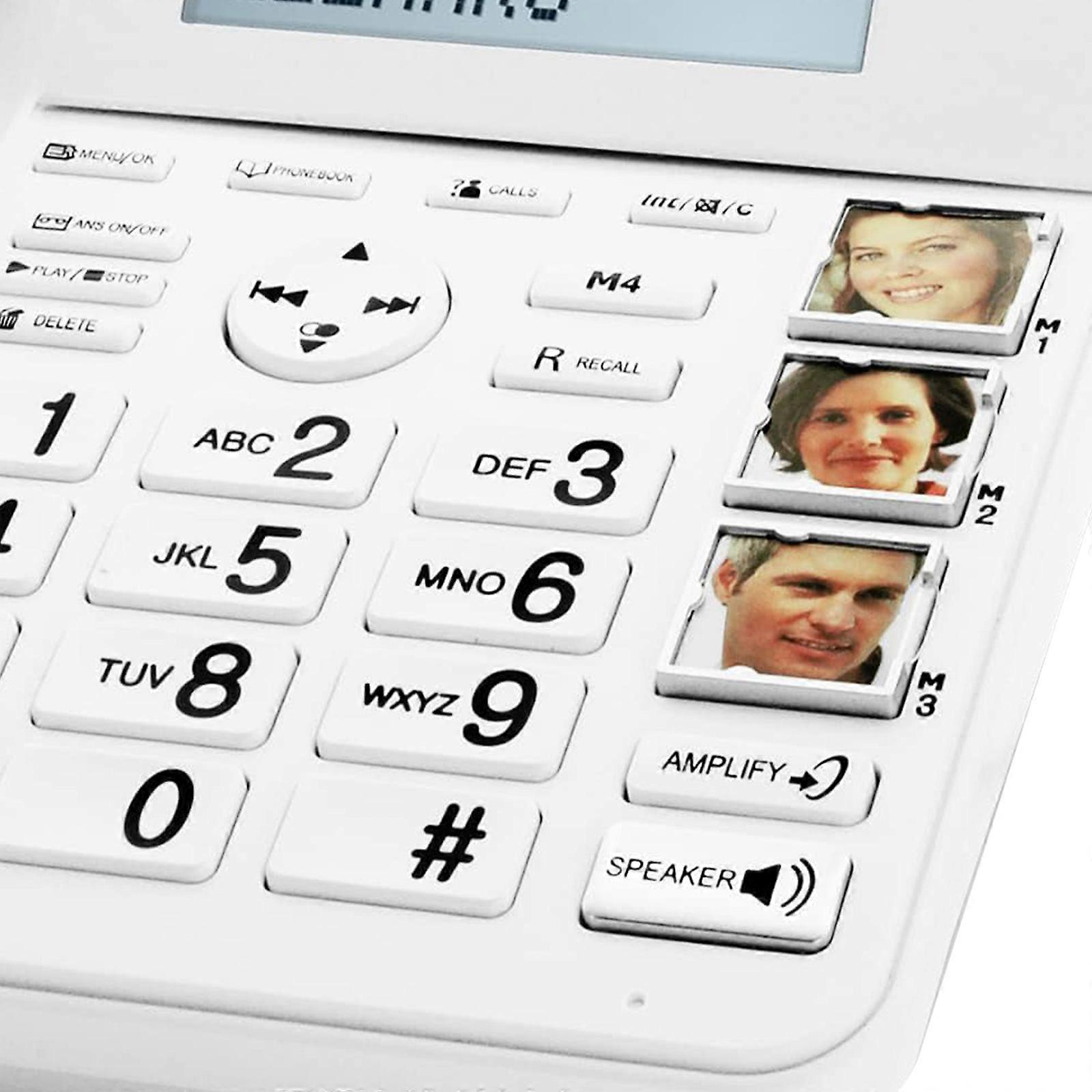 Corded Phone with Cordless Handset - Geemarc AmpliDECT Combi Photo 295 ...