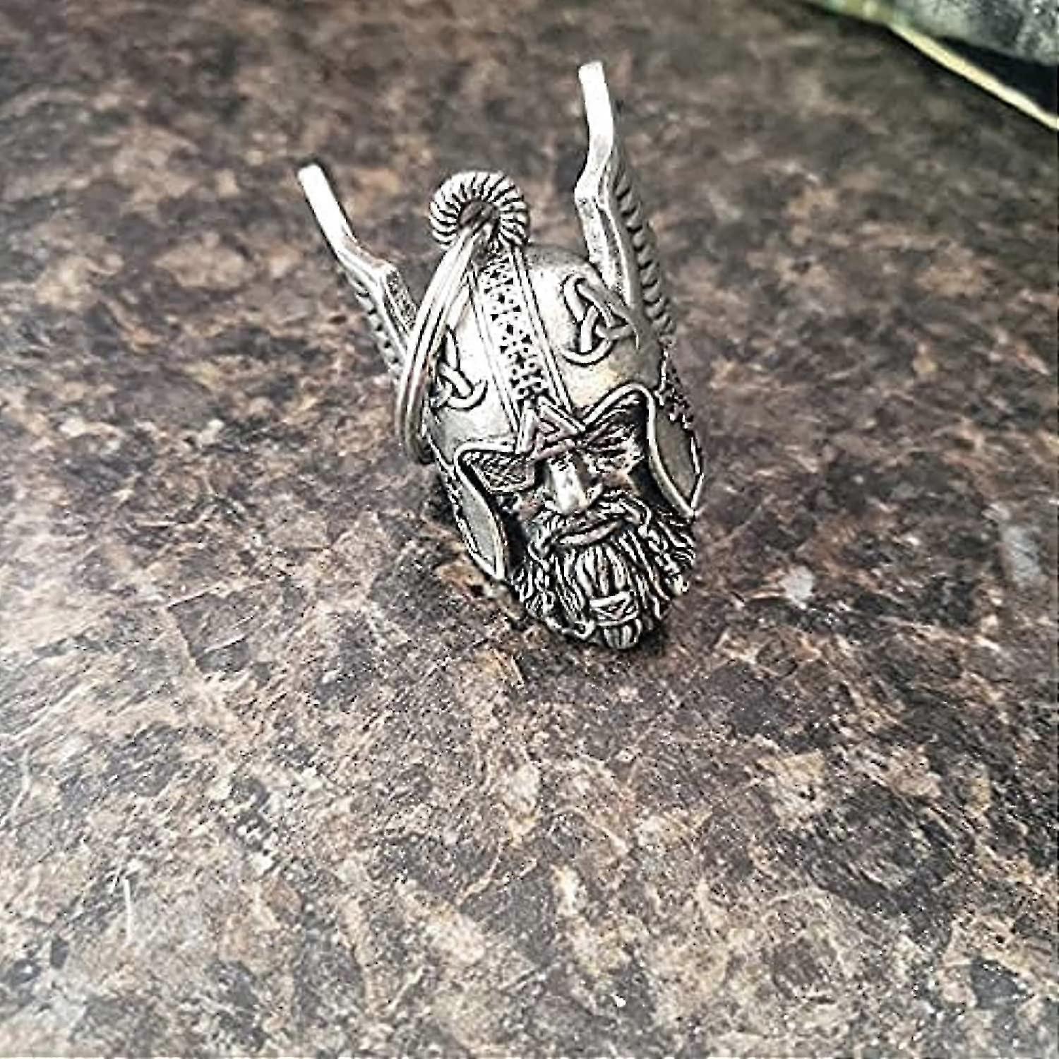The Guardian Of The Viking God Of Odin,good Luck Charm,biker Gift,rides A Bell To Dispel Bad ...