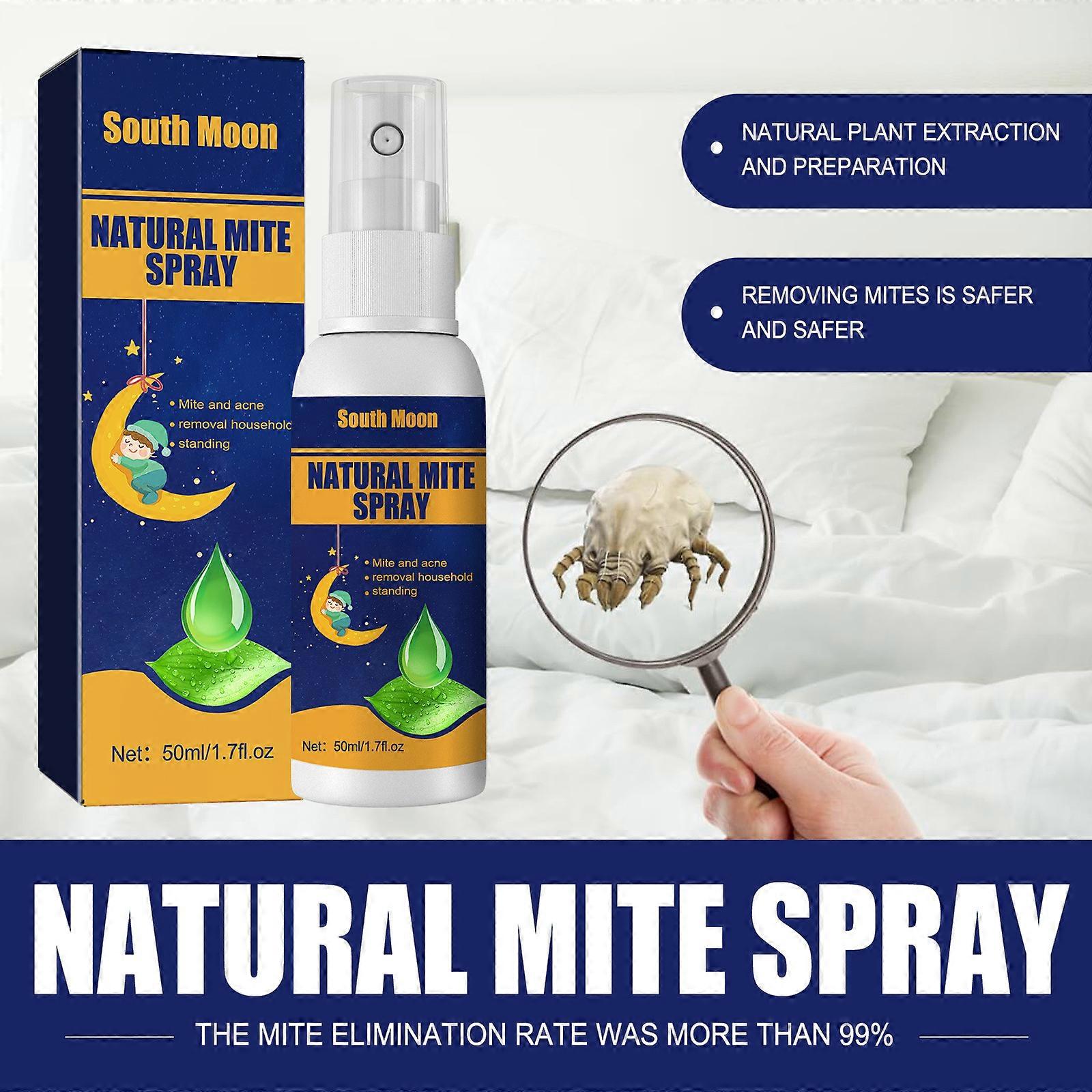 3pcs Bed Bug & Mite Killer Spray Gentle Elimination of Dust Mites Human ...