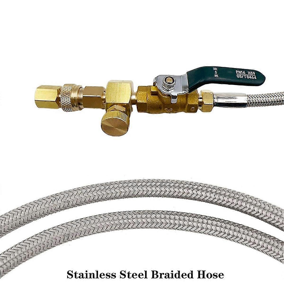 Nitrogen Bottle Filling Connector M11X1 Threaded Quick Connection ...