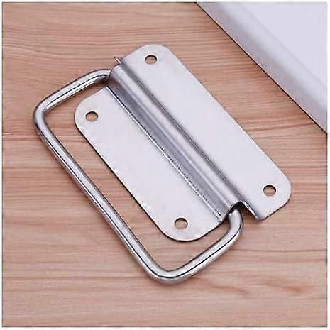 4pcs Stainless Steel Folding Pull Handles,Crate Handle Folding Crate ...