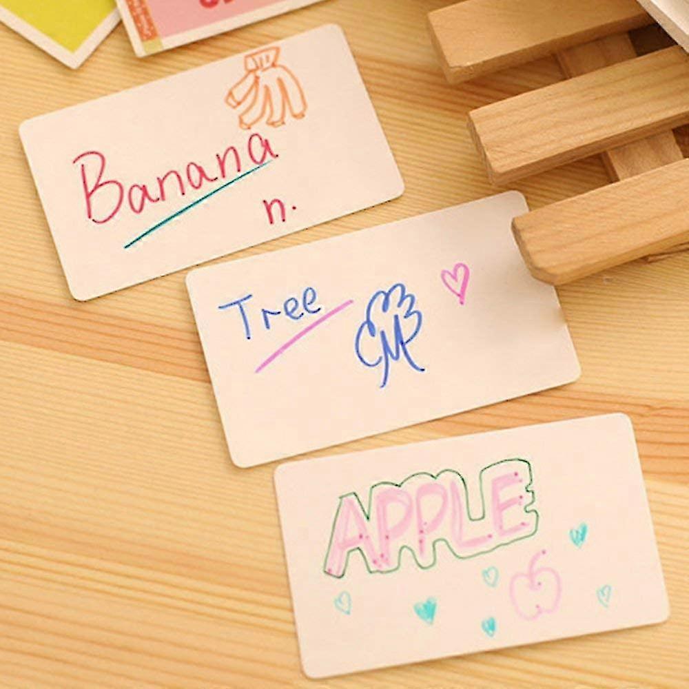 Blank Cards, 200 Pieces White Memory Card, Diy Graffiti Card, For Home ...