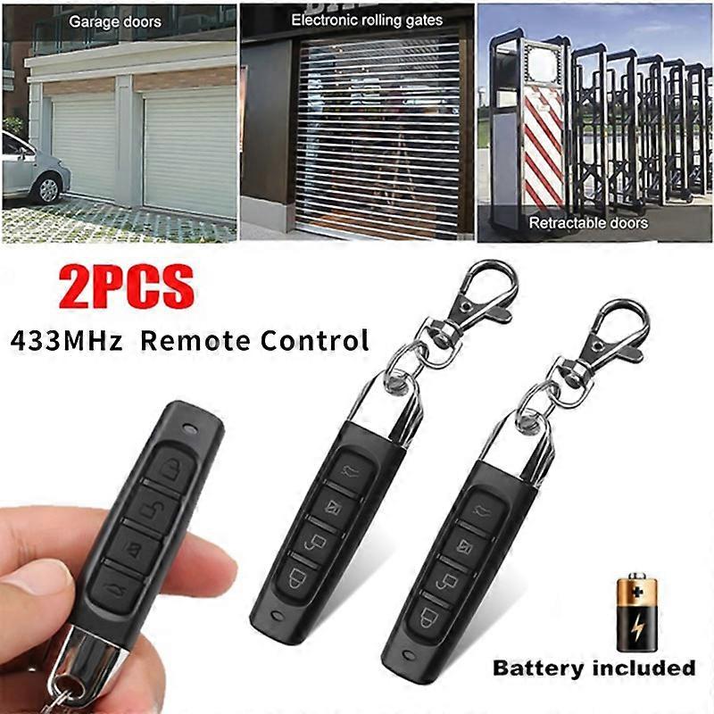 433MHZ Remote Control Garage Gate Door Opener Remote Control Duplicator Clone Cloning Code Car ...