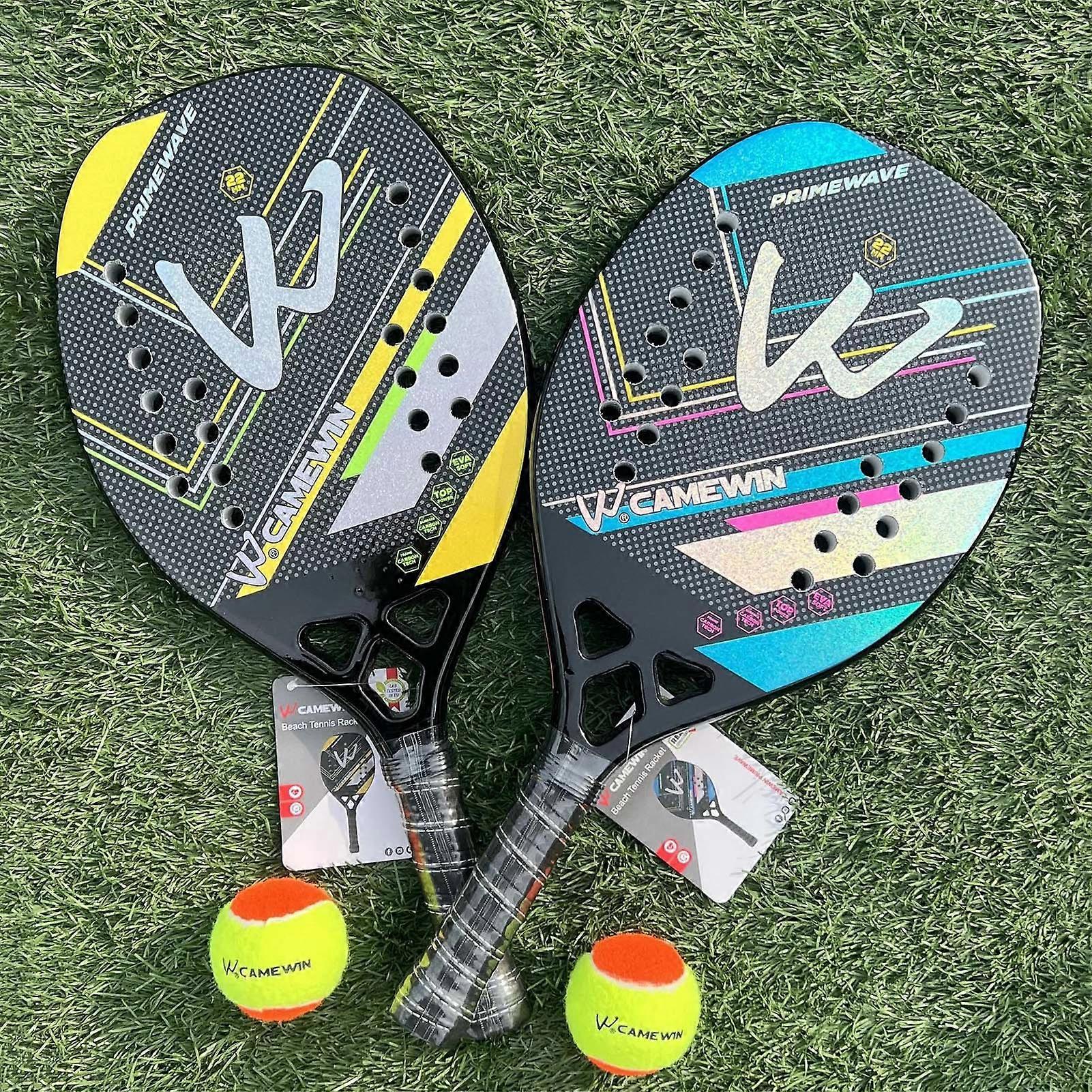 Large Beach Tennis Paddle Tennis Racket with Non-slip Comfortable Grip ...