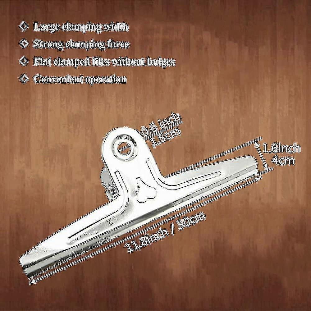 Xxl Clips Extra Large, 2 Pack 1 Foot Long Stainless Steel Jumbo Giant ...