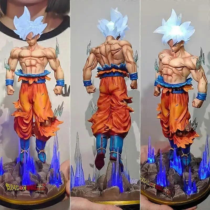 Dragon Ball Z Ultra Instinct Goku Figure GK Anime Figure 32cm Large ...
