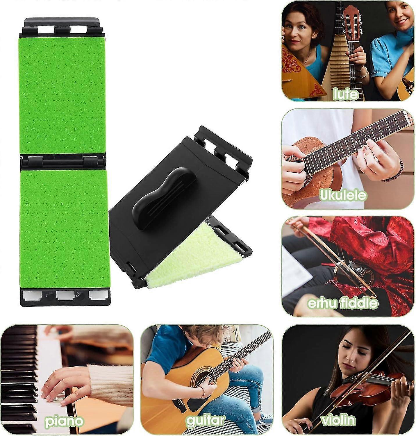 2pcs Guitar String Cleaner, Fretboard Cleaner, Clean Fretboard Cloth ...