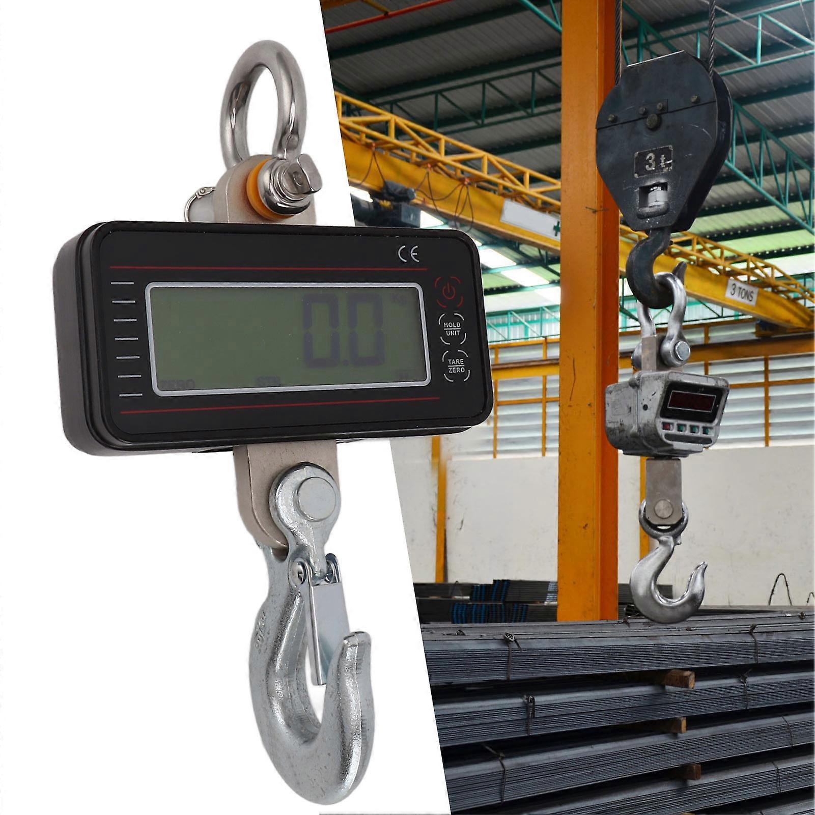 Wireless Crane Scale High Accuracy LED Display Strong Bearing Hanging ...