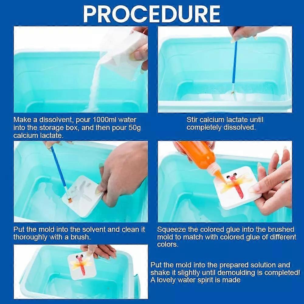 3D Magic Water Creatures, Children Handmade Aqua Gel Sensory Toy ...