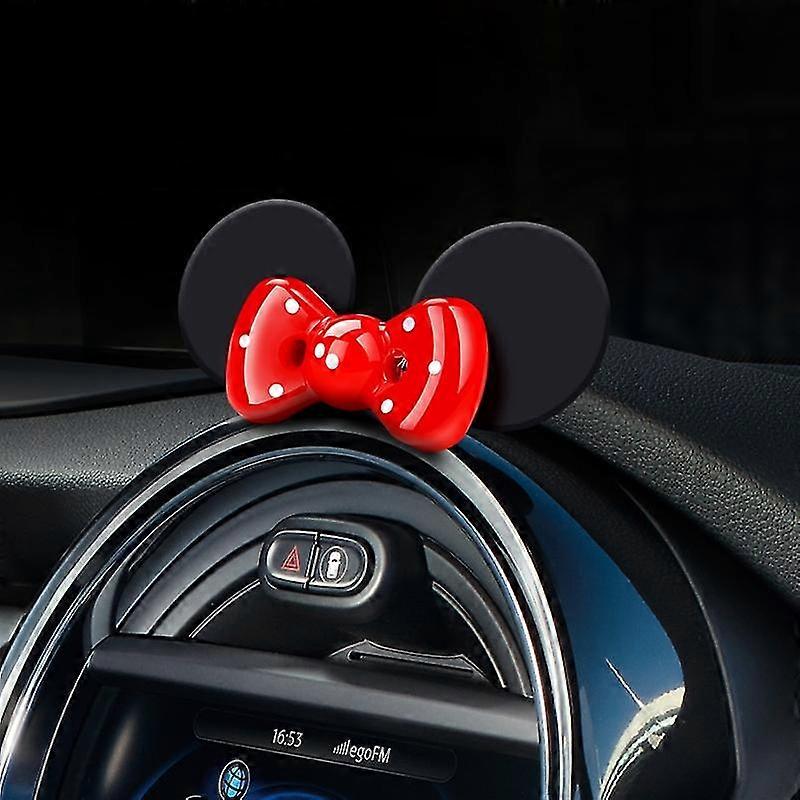 Bil Ratt Söt Bow-knot Styling Ratt Dekoration Biltillbehör För Mini ...