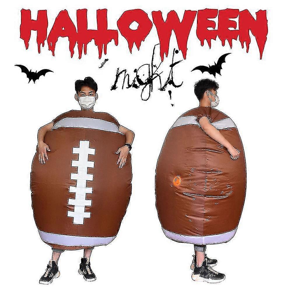 Inflatable Rugby Costumes Airblown Funny Costume For Adult Cosplay ...
