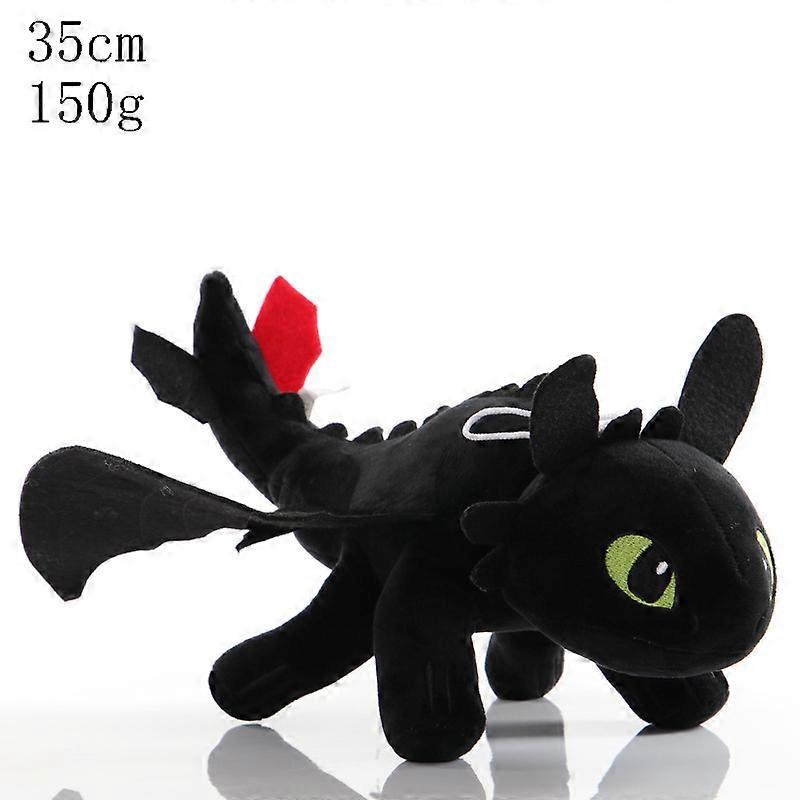 30/50cm Cute Toothless Plush Toy Anime How To Train Your Dragon 3 Night ...