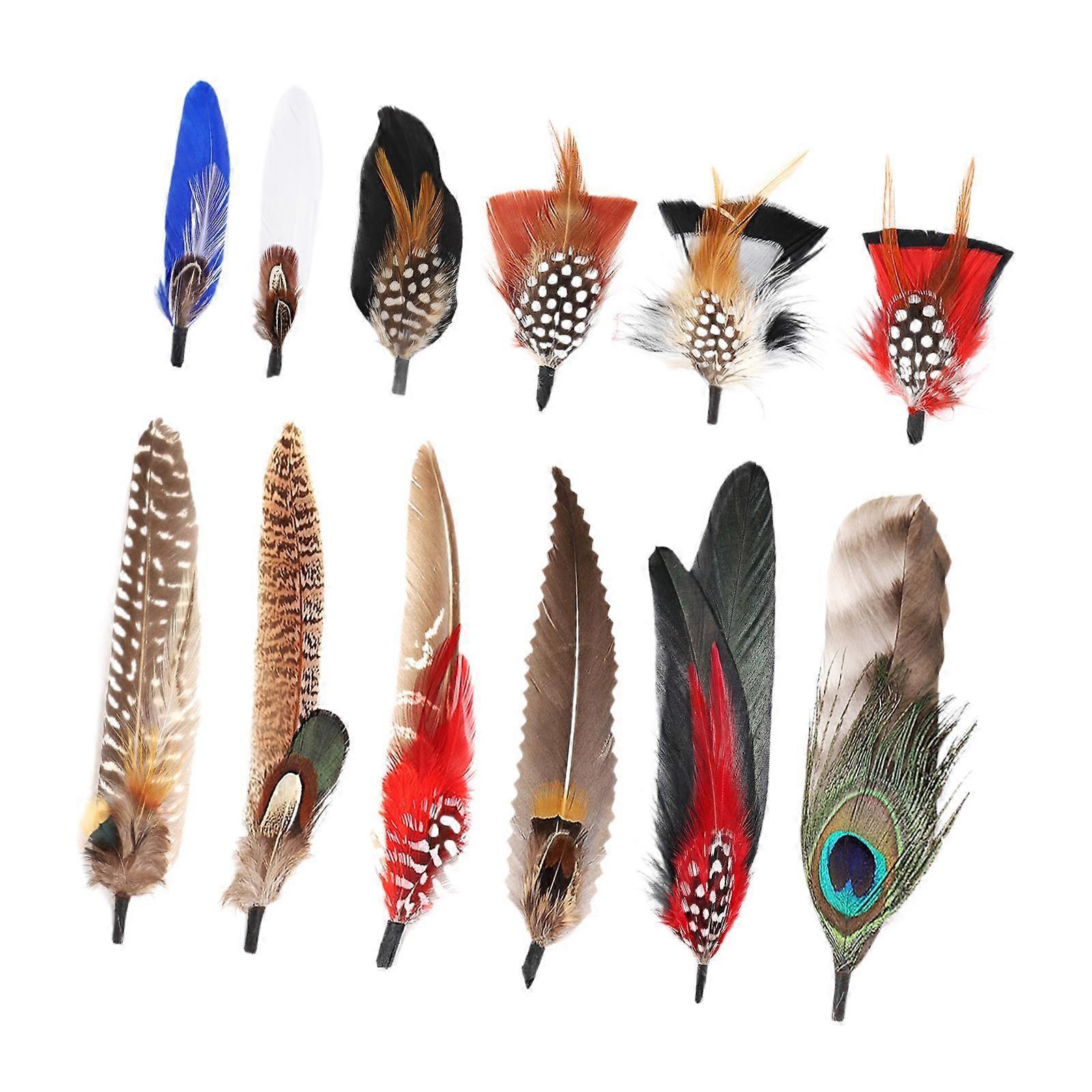 Hat Feathers Assorted Feathers Fashion Cowboy Hat Feather Craft ...