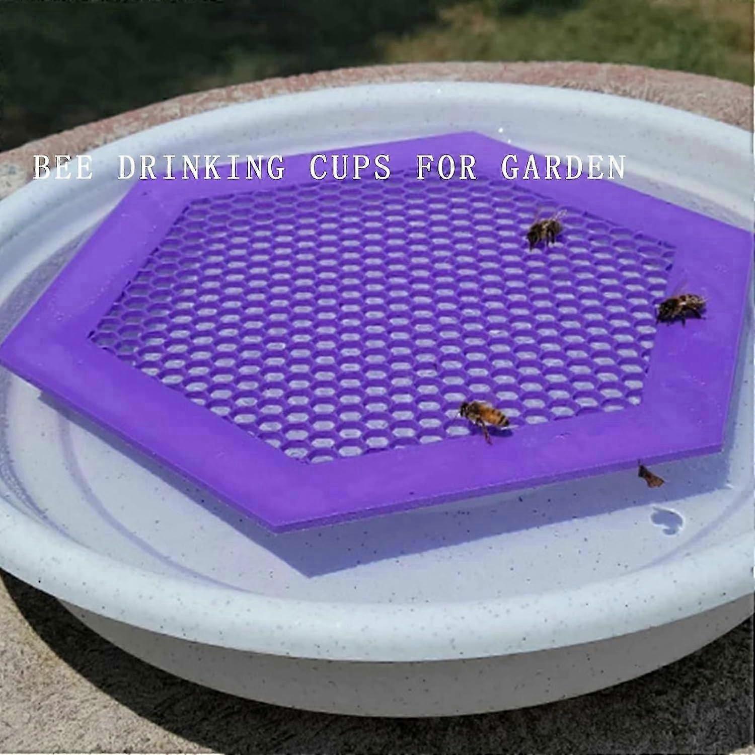 3D Printed Floating Bee Island Bee Waterer, Bee Cups for Garden, Bee ...