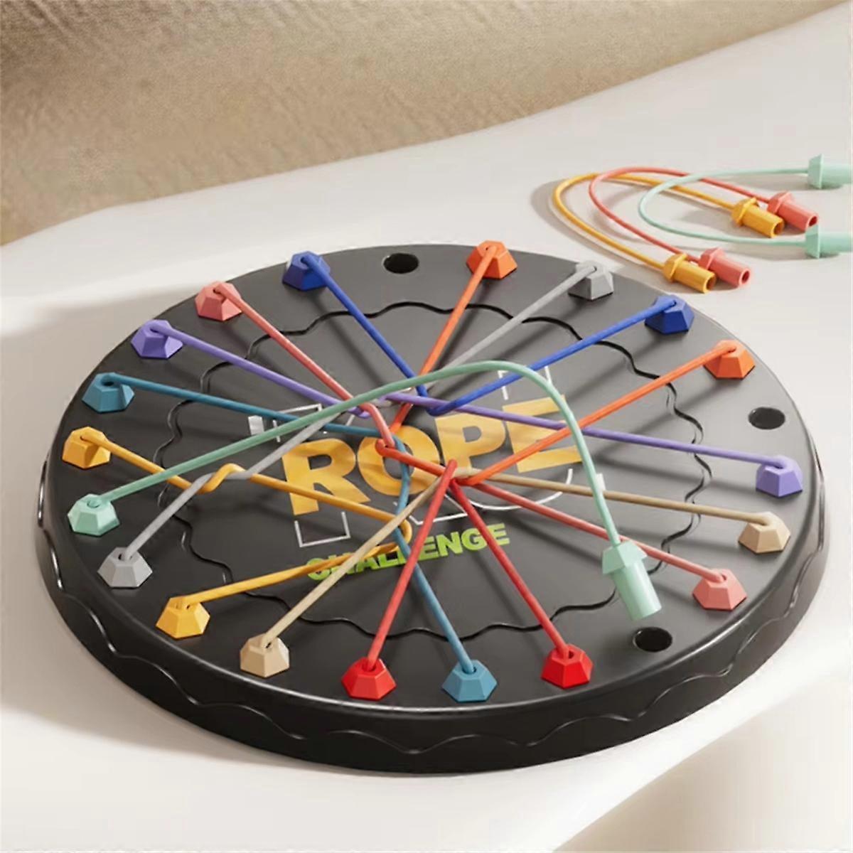 Knots Rope Untangling Game Twisted Rope Puzzle Game Toy | Fruugo UK