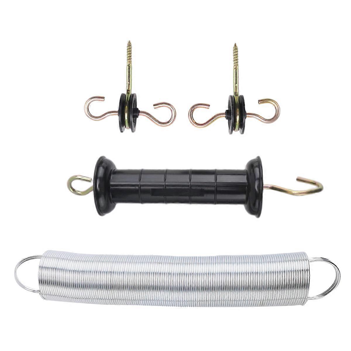 4 Pieces Electric Fence Gate Handle Kit Electric Fence Gate Kit Anchors ...