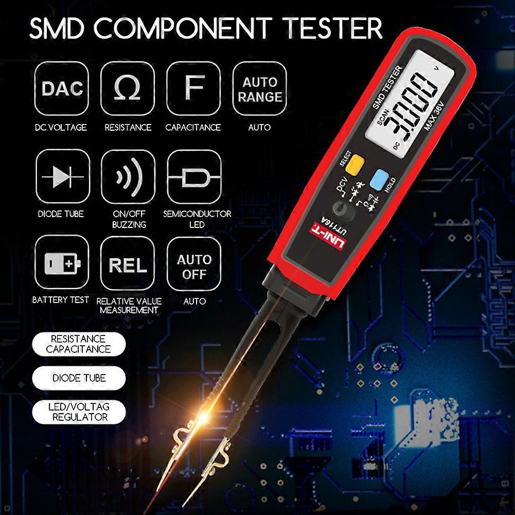 Multimeter SMD Tester Automotive Circuit Tester for Mini Maxi ATC Fuses ...