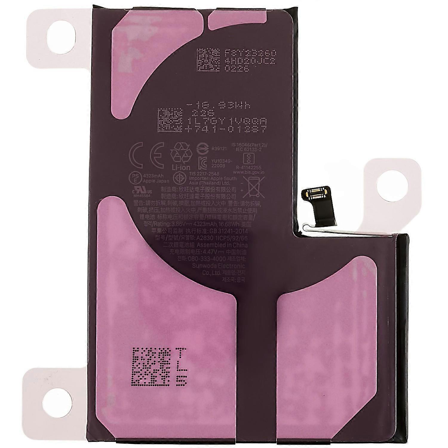 For iPhone 14 Pro Max 3.86V 4323mAh OEM Rechargeable Li-ion Battery ...
