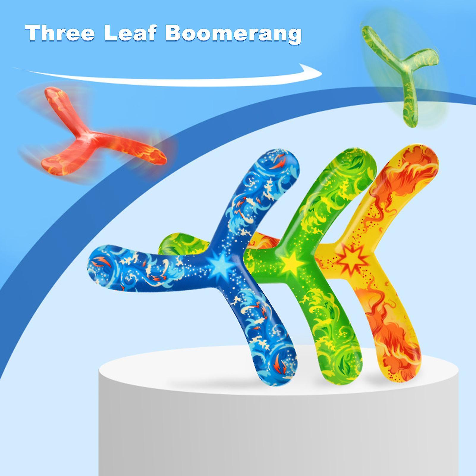 2pcs Return Boomerang Wear-resistant Colorful Interactive Throwing ...