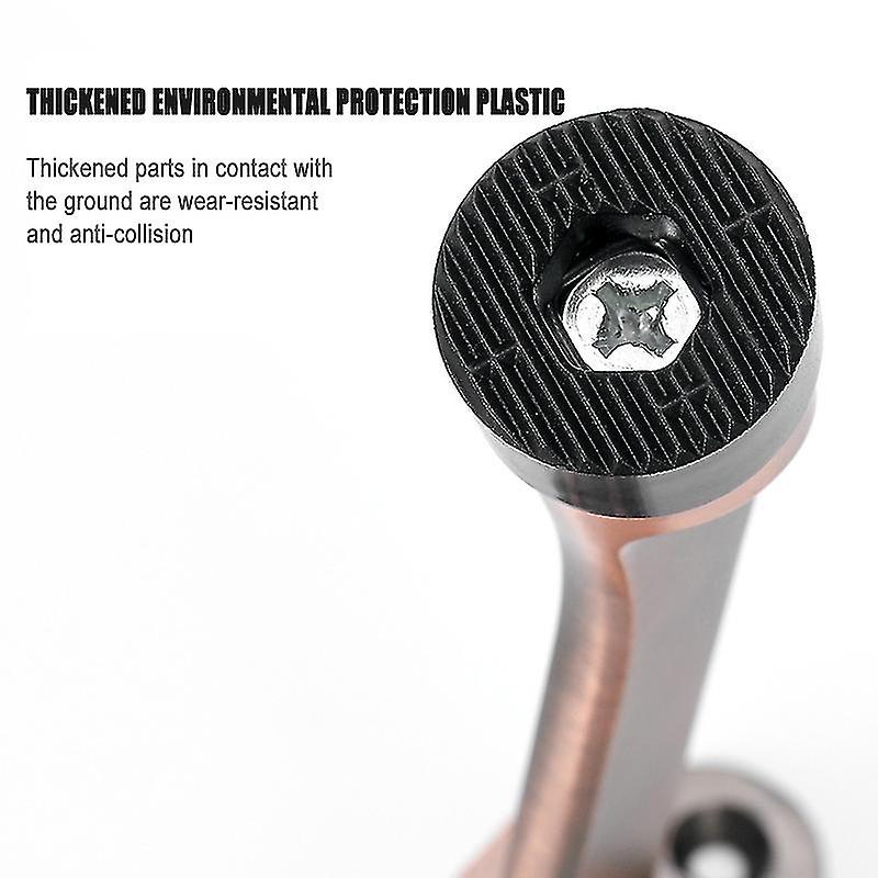 Kickdown Door Stopper Premium Holder Doorstop Heavy Duty Metal ...