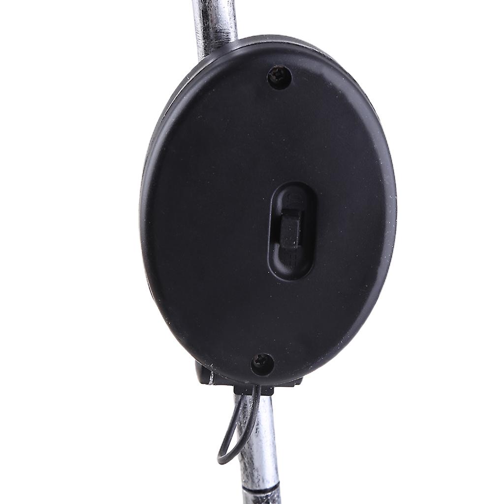 Solar Powered Water Faucet Garden Stake LED Lights Metal Flower Pot ...