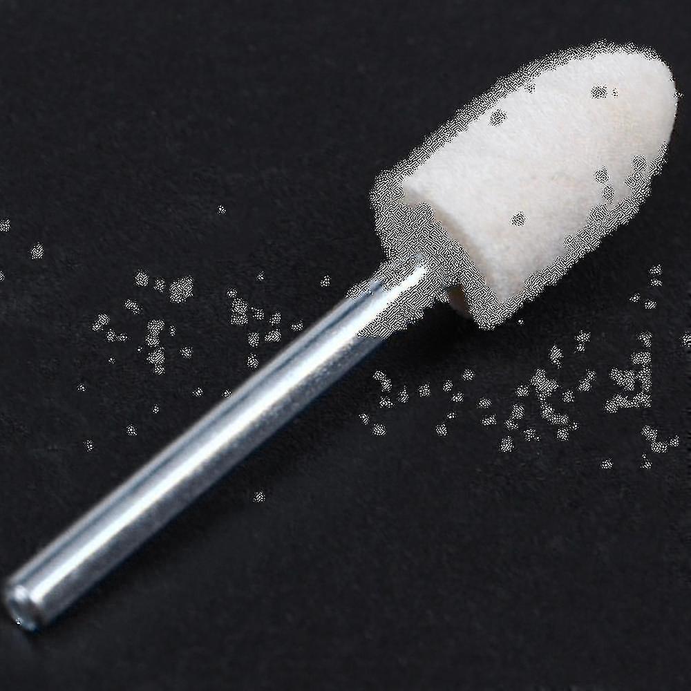 24 Pcs Polishing Buffing Tool 8.5mm Conical Mounted Felt Bobs 3mm Shank ...