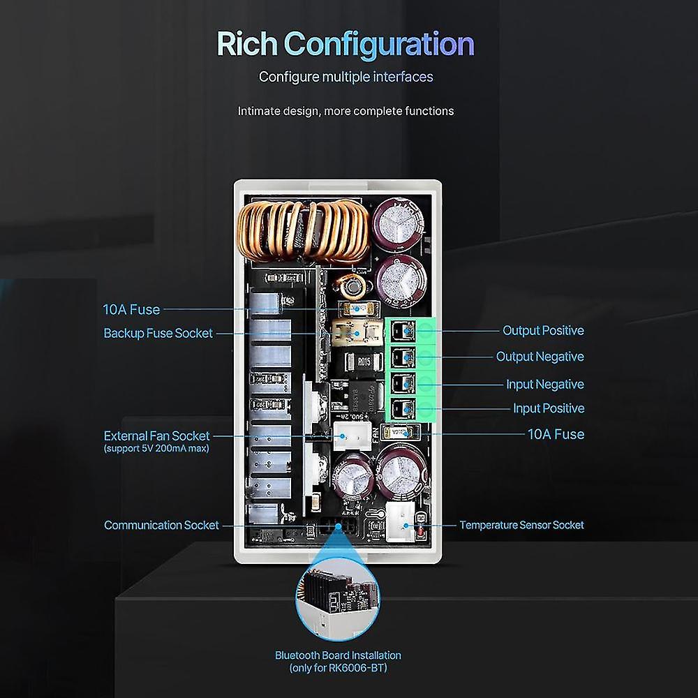 Rk6006 Digital Control Power Supply Converter 60v 6a 4 Digit Comm ...